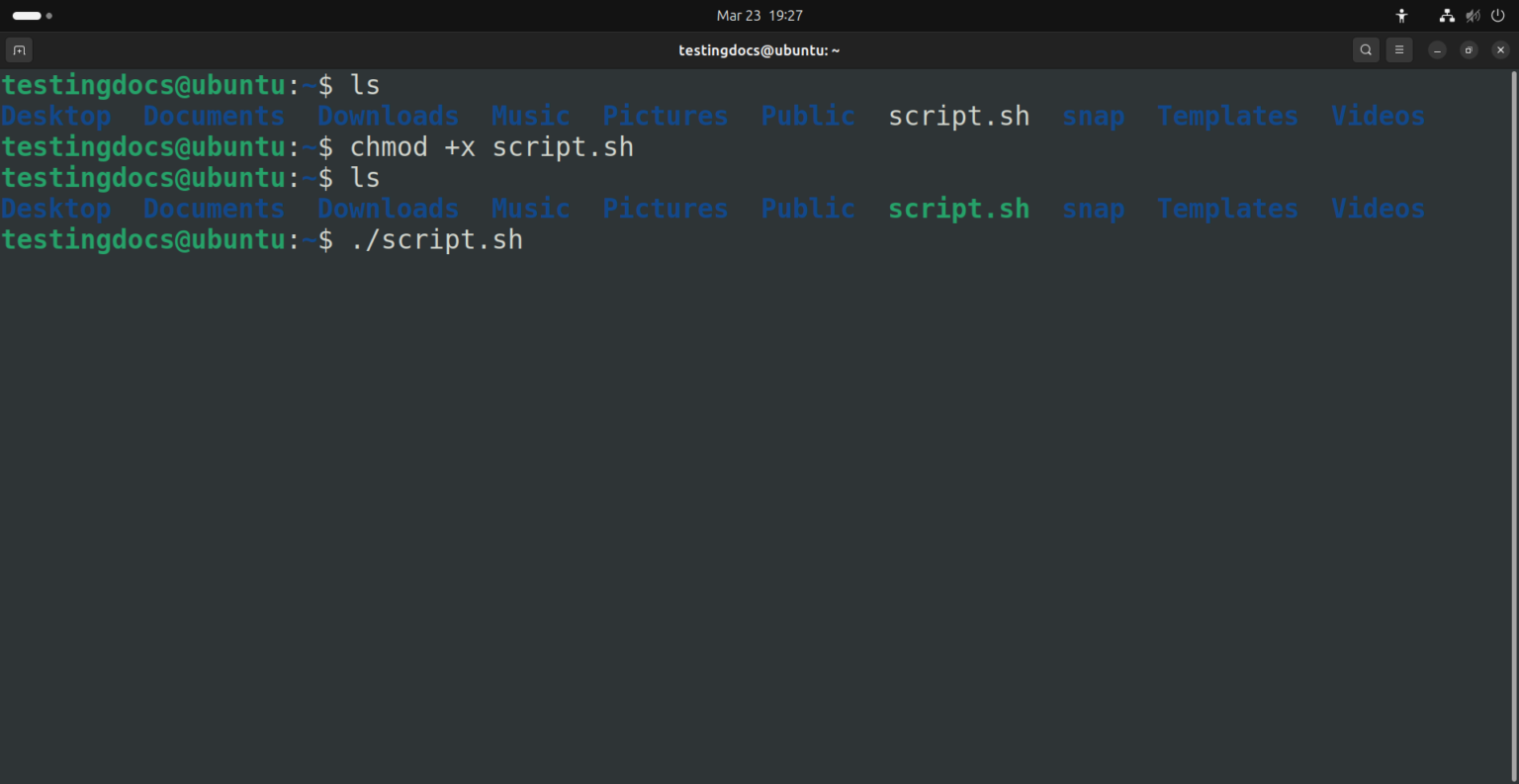 Linux Chmod Command Testingdocs