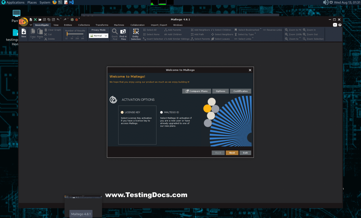 Kali Linux Information Gathering Tools - TestingDocs