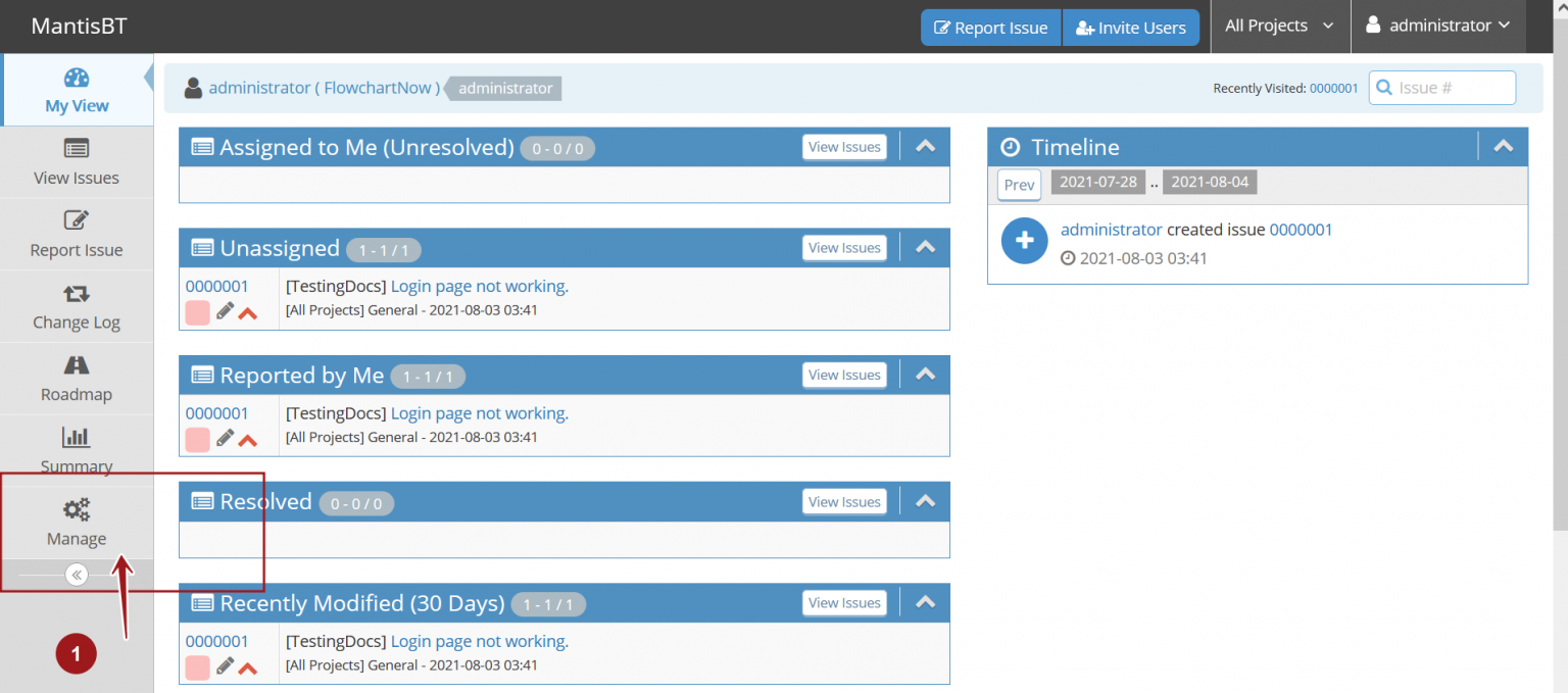 Create New Mantis Project [ 2024 ] - TestingDocs