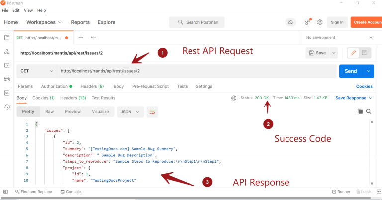 MantisBT Rest API Guide [ 2024 ] - TestingDocs