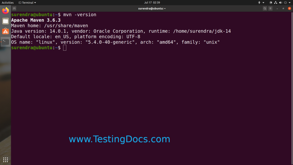 Install Maven on Ubuntu Linux | TestingDocs.com