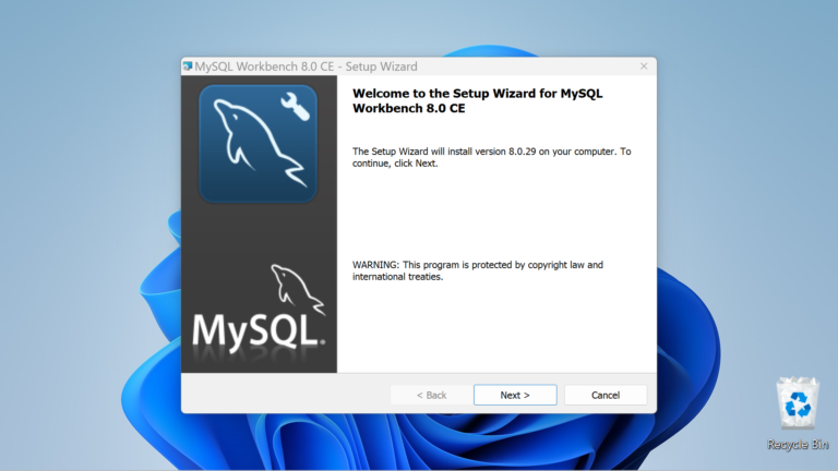 Install MySQL Workbench on Windows - TestingDocs