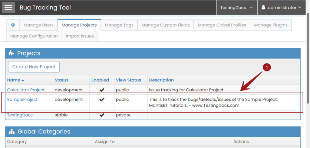 Create New Mantis Project [ 2024 ] - TestingDocs
