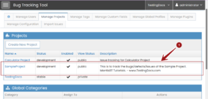 Create New Mantis Project [ 2024 ] - TestingDocs