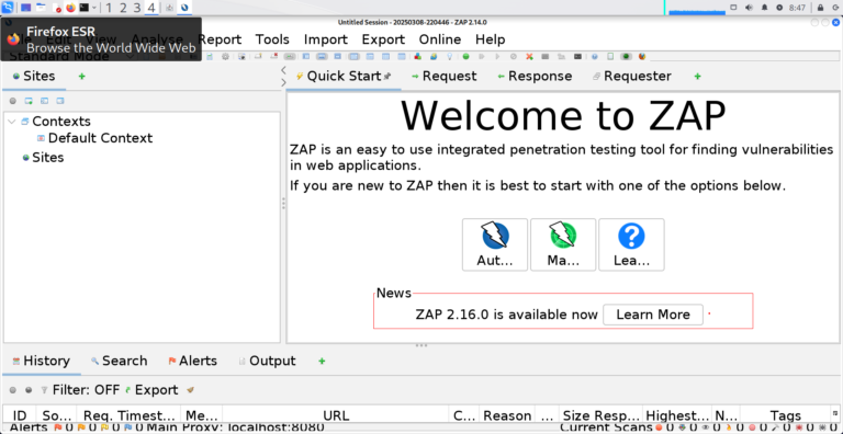 Owasp Zap Zed Attack Proxy Testingdocs