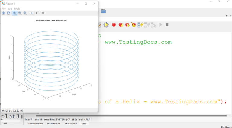 Three-dimensional plots using Octave - TestingDocs