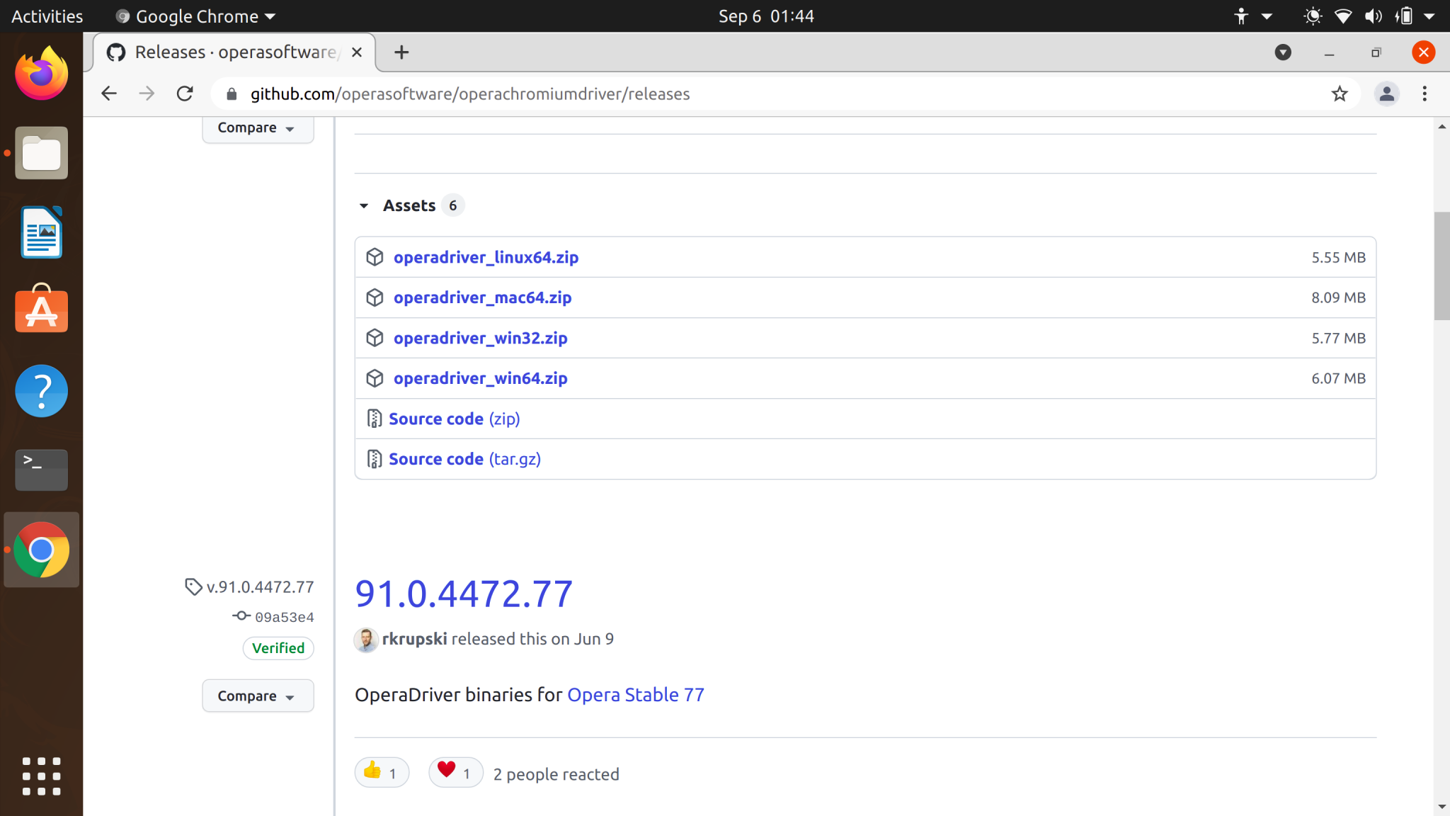 Download Opera ChromiumDriver on Ubuntu | TestingDocs.com