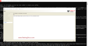 Install Oracle 19c Database On Windows - TestingDocs
