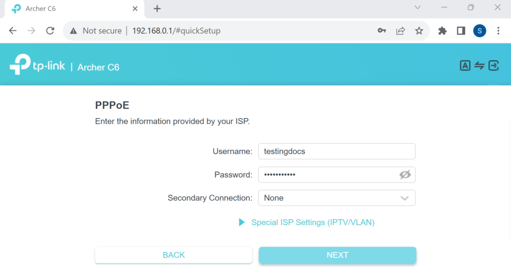 Broadband Router Setup - TestingDocs