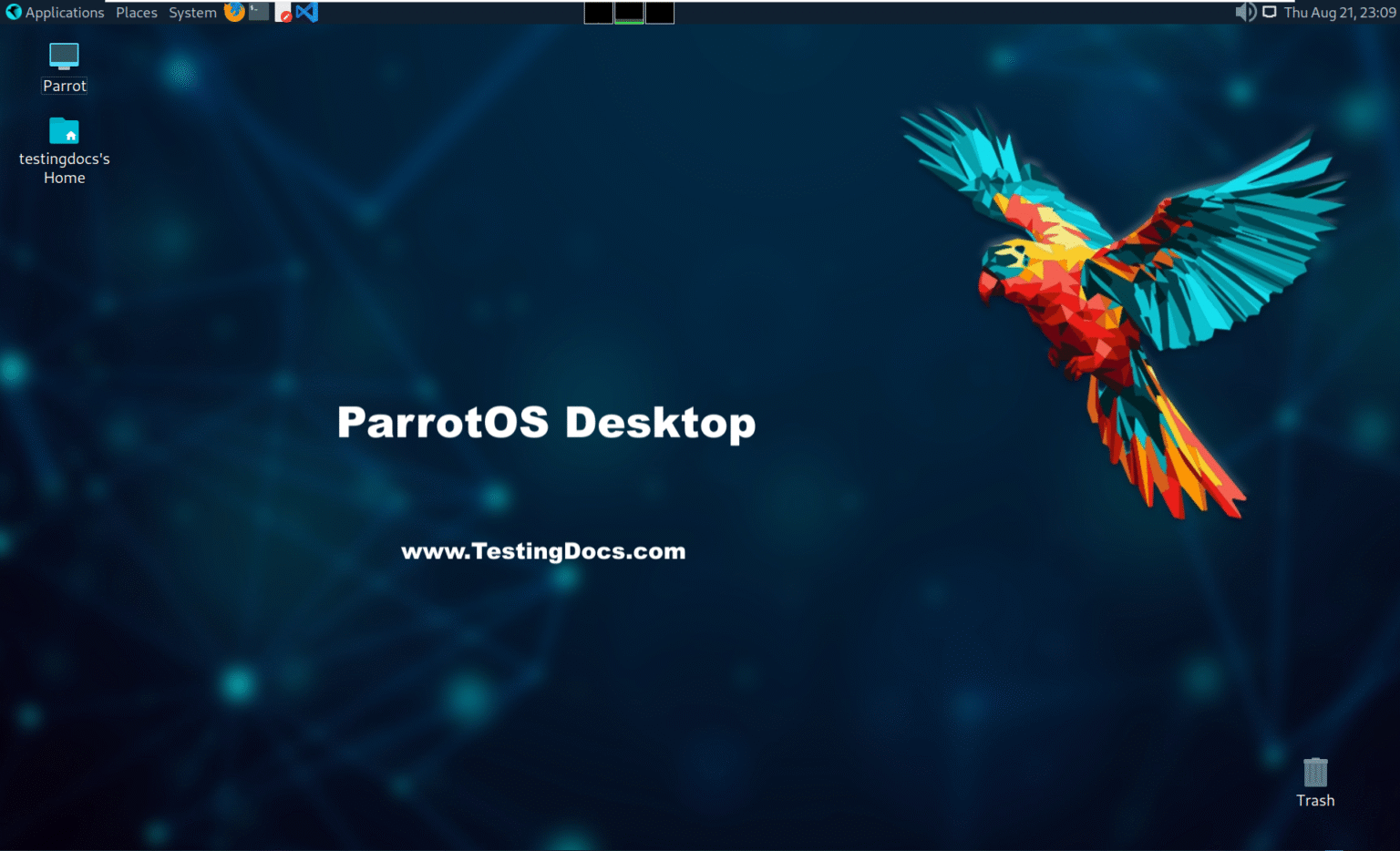 Security Tools in Parrot OS - TestingDocs