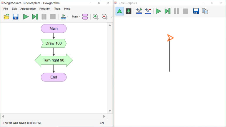 Draw a Square using Turtle Graphics - TestingDocs