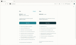 Perplexity Subscription Plans | TestingDocs