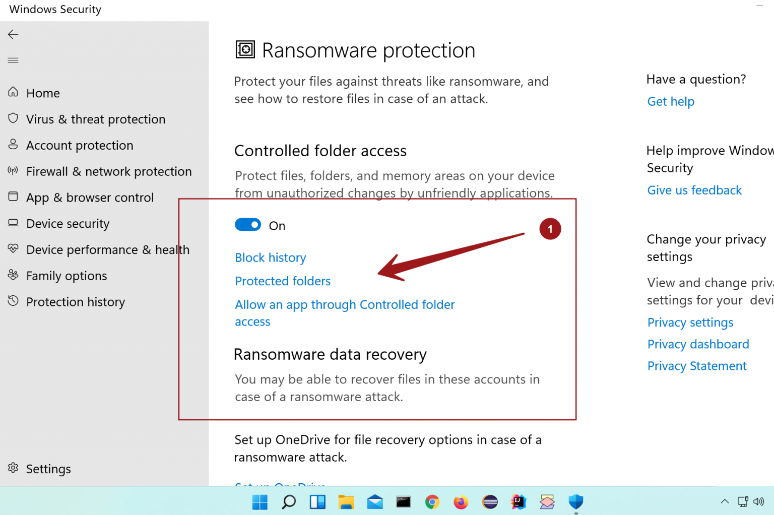 Ransomware Protection on Windows 11 - TestingDocs