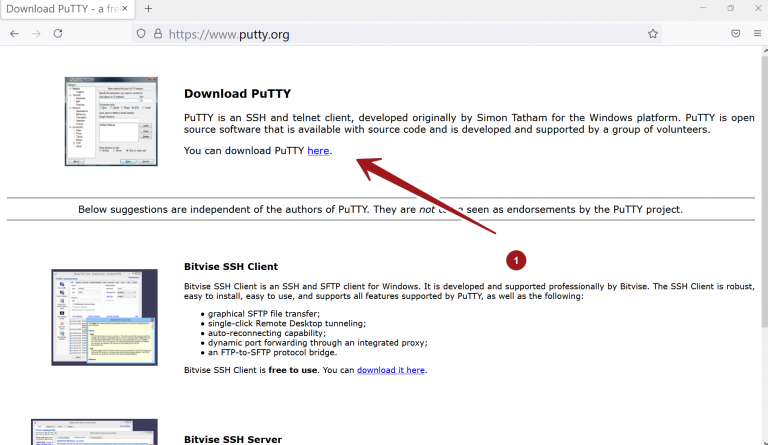 Install PuTTY on Windows - TestingDocs