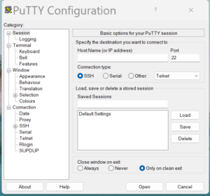 PuTTY Features - TestingDocs