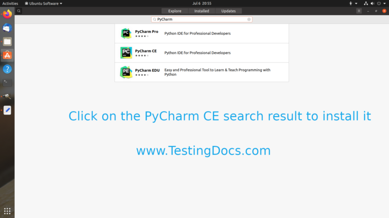 Install PyCharm on Ubuntu Linux - TestingDocs.com