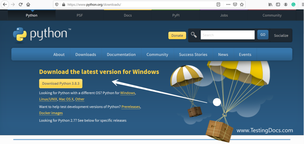 Install Python 3 6 On Windows TestingDocs