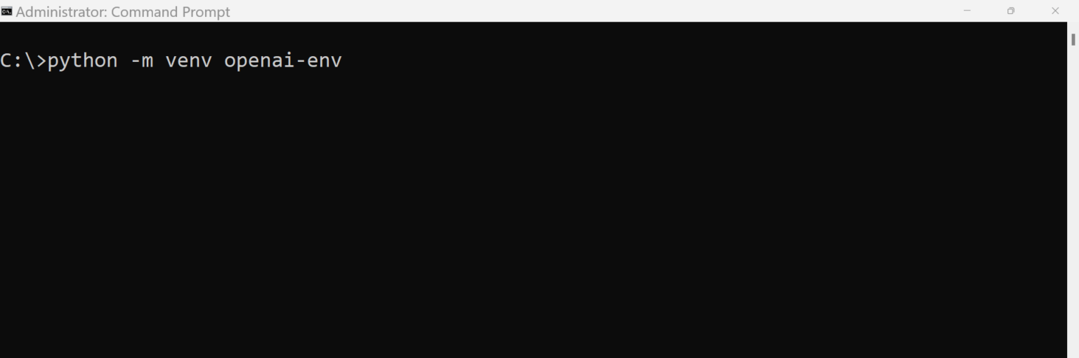 Setup Python Virtual Environment 