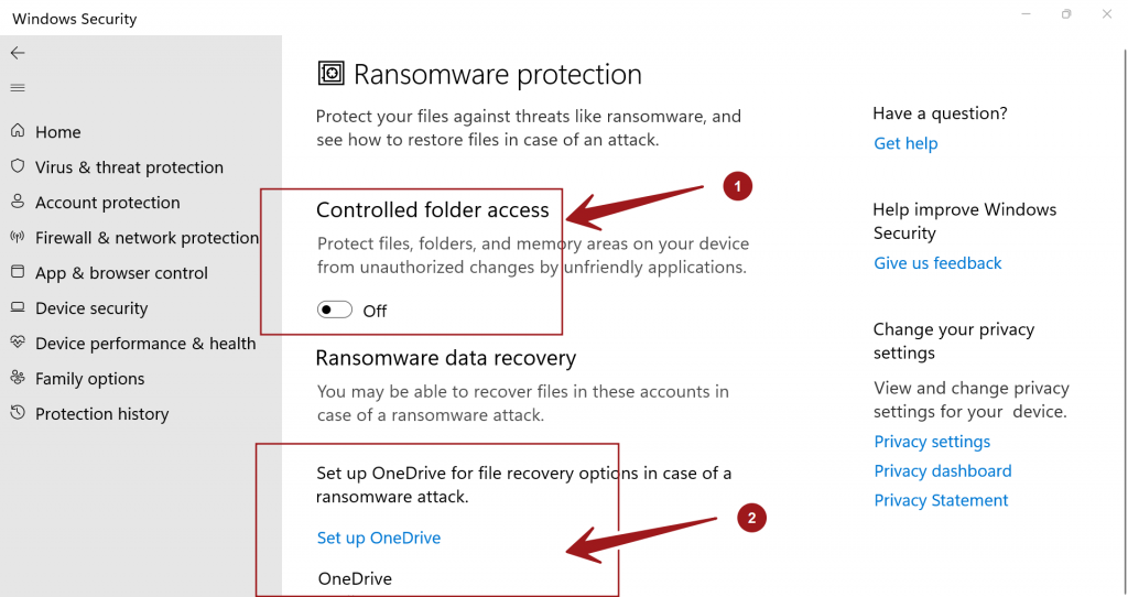 Ransomware Protection on Windows 11 - TestingDocs