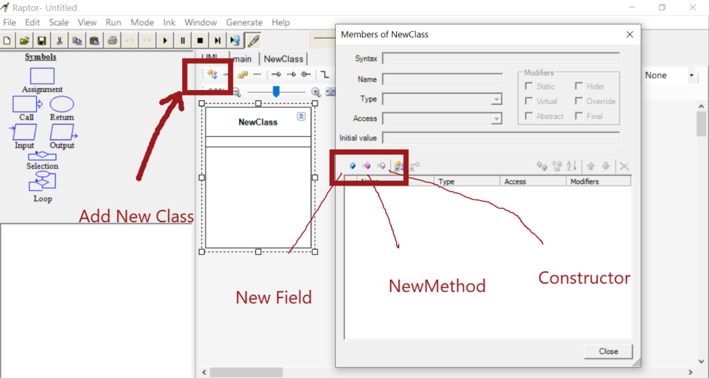 Raptor Class Editor - TestingDocs.com
