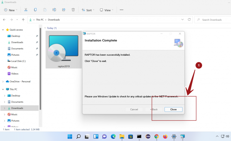 Download RAPTOR on Windows 11 - TestingDocs