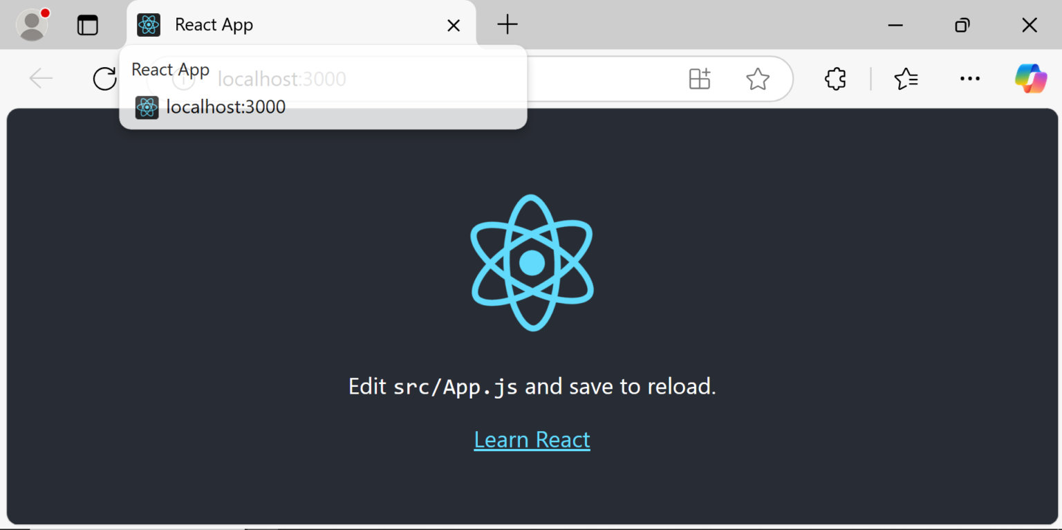 Create ReactJS Web Application - TestingDocs