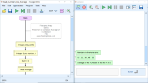 Flowgorithm Read Numbers from File Example - TestingDocs