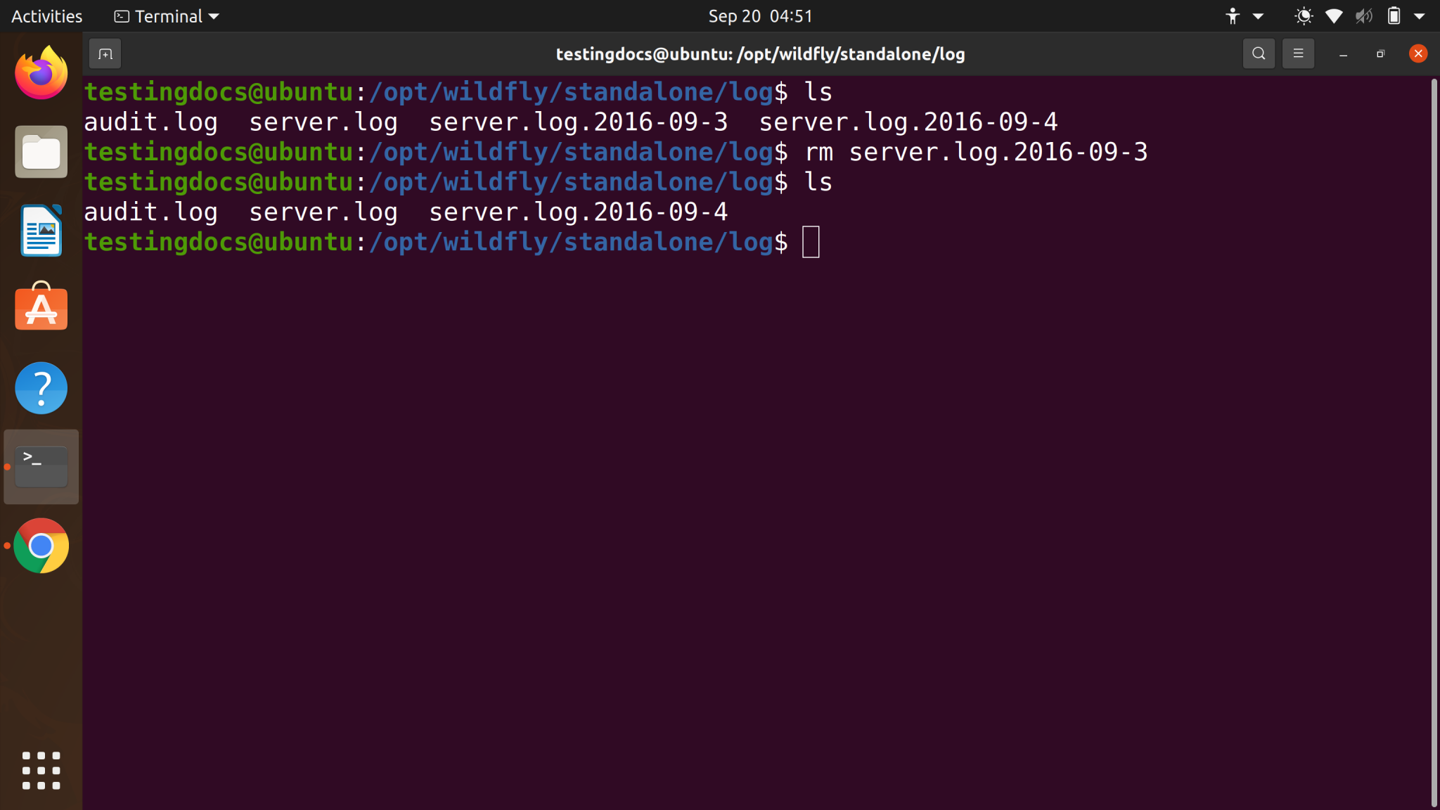 Rm Linux Command TestingDocs