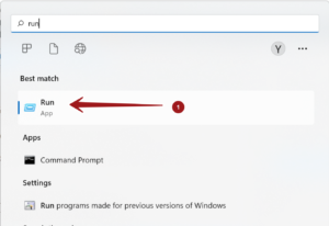 Windows 11 Run Dialog Box - TestingDocs