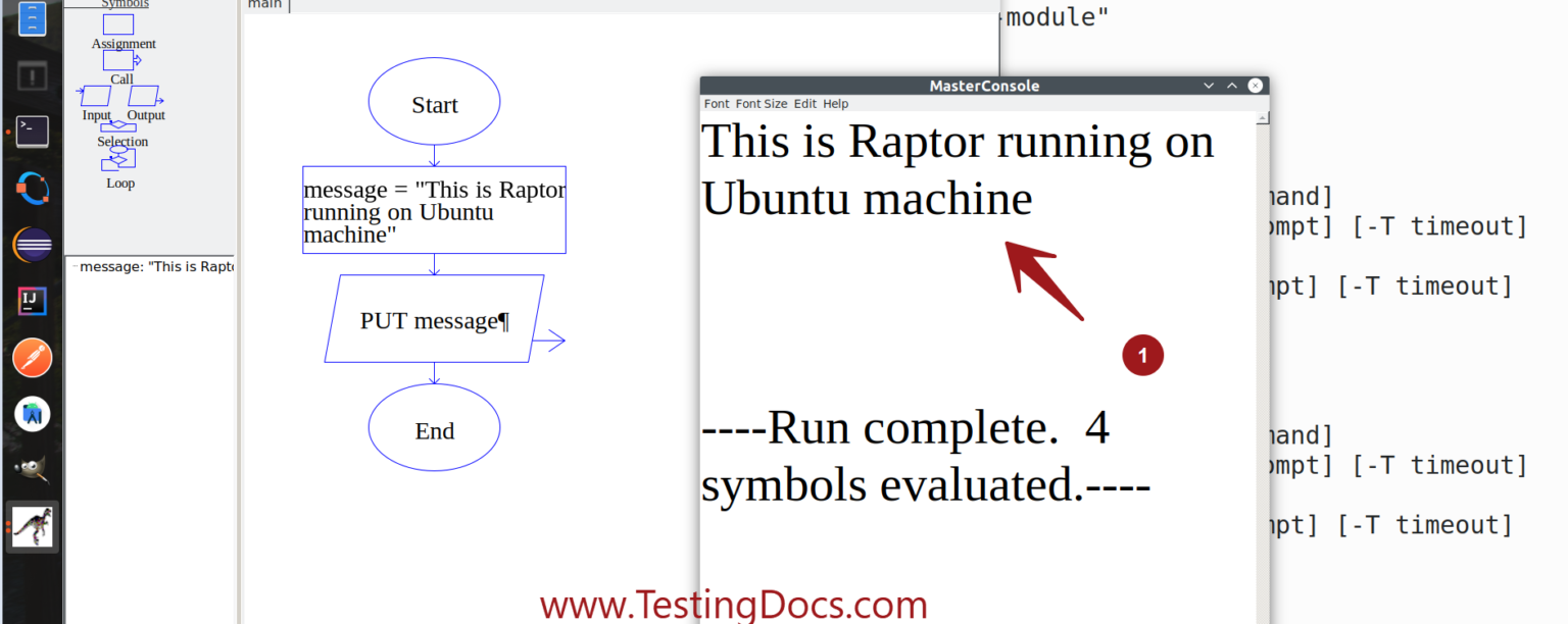 Run Raptor Flowchart on Ubuntu - TestingDocs