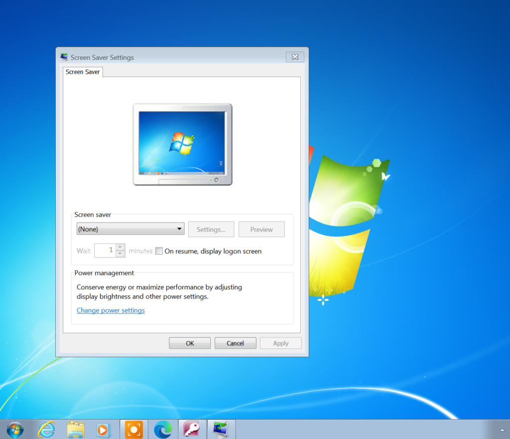 MS Windows Screensaver - TestingDocs