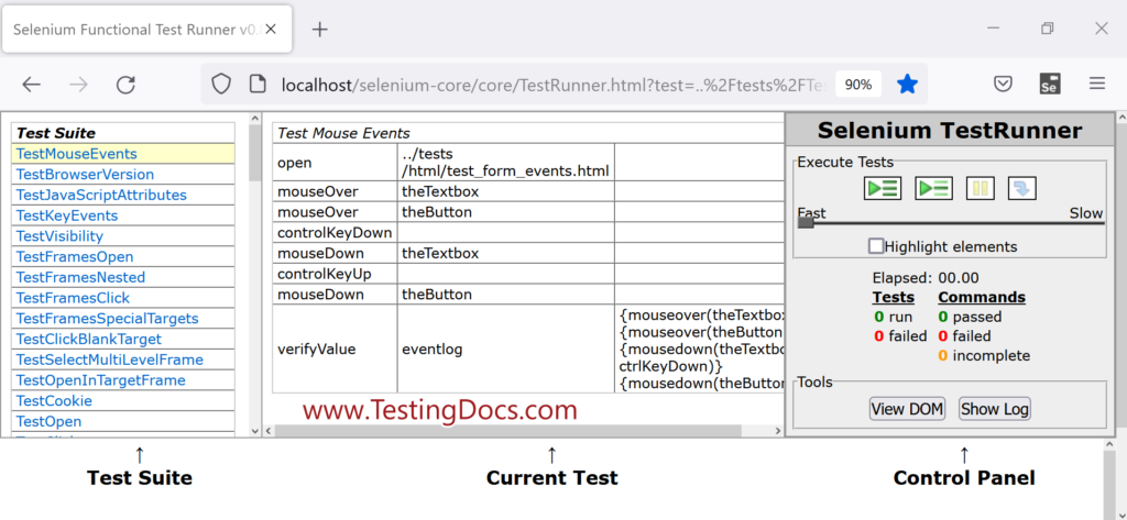 Test Runners - TestingDocs
