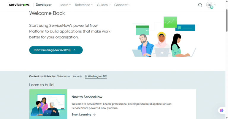 Servicenow Developer Instance Testingdocs