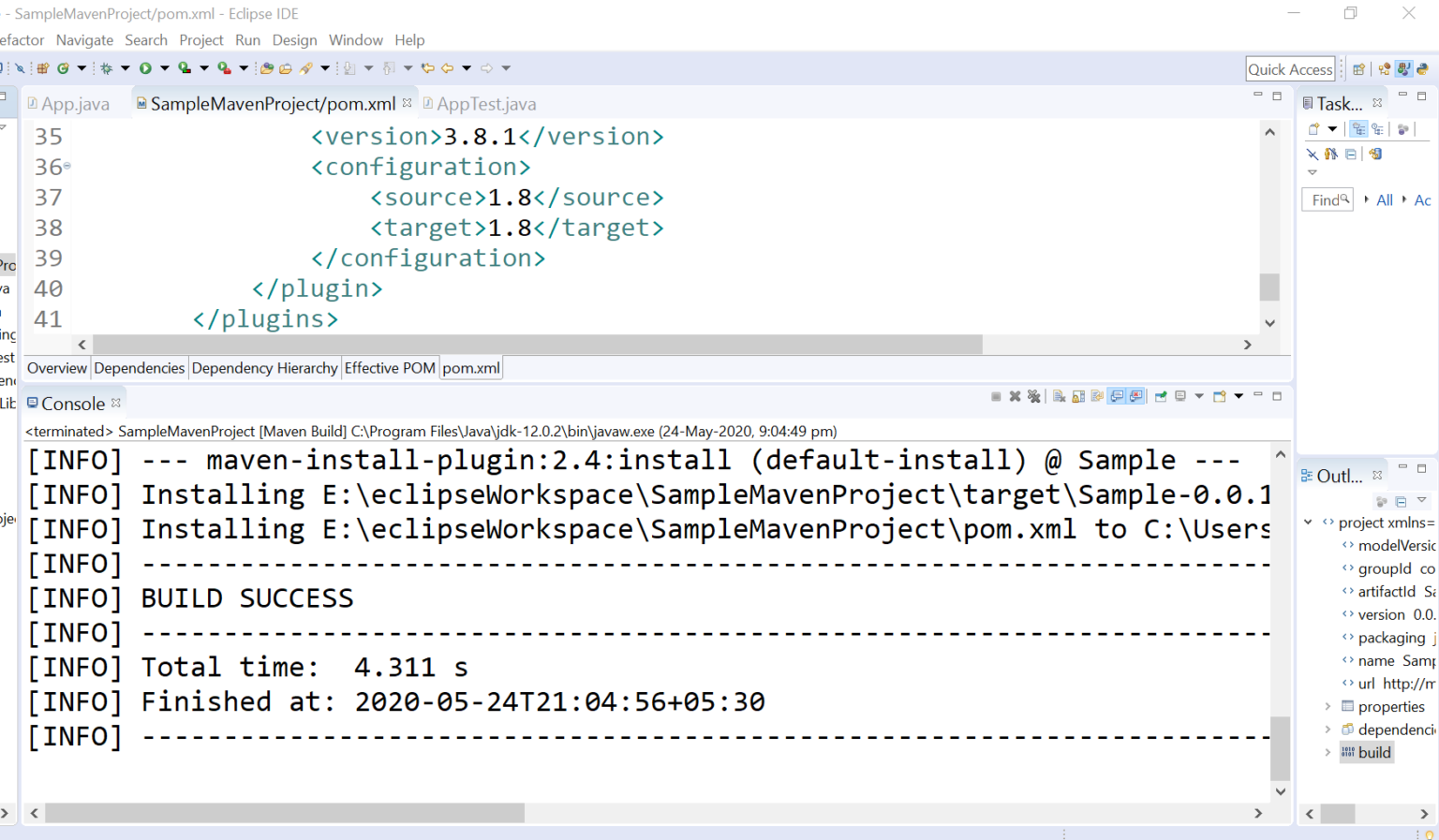 Specify Java version in a Maven Project. - TestingDocs