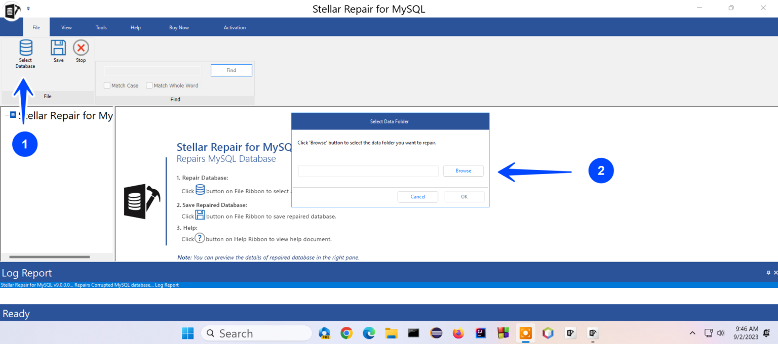 Stellar Repair for MySQL - TestingDocs