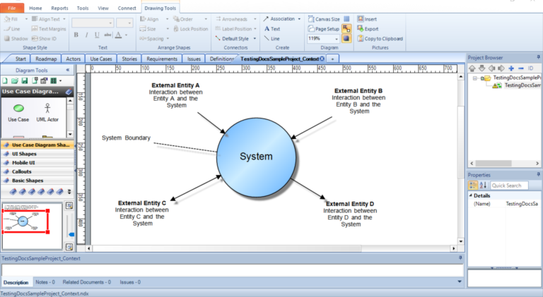 System Context Diagram - TestingDocs.com