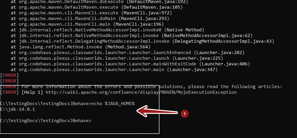 Invalid target release in Maven Project - TestingDocs