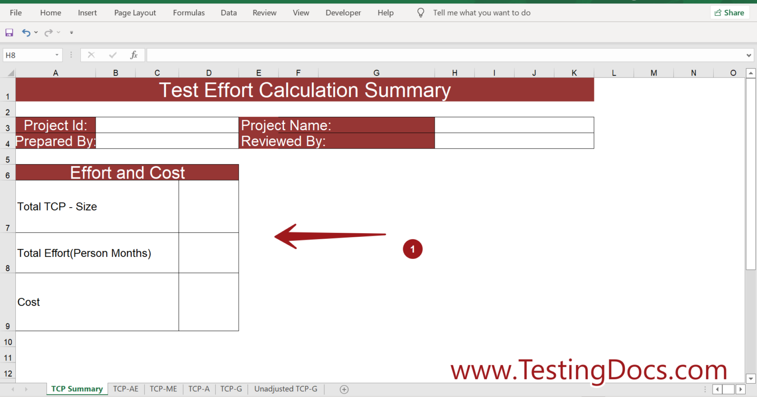 Test Case Point Estimation Technique