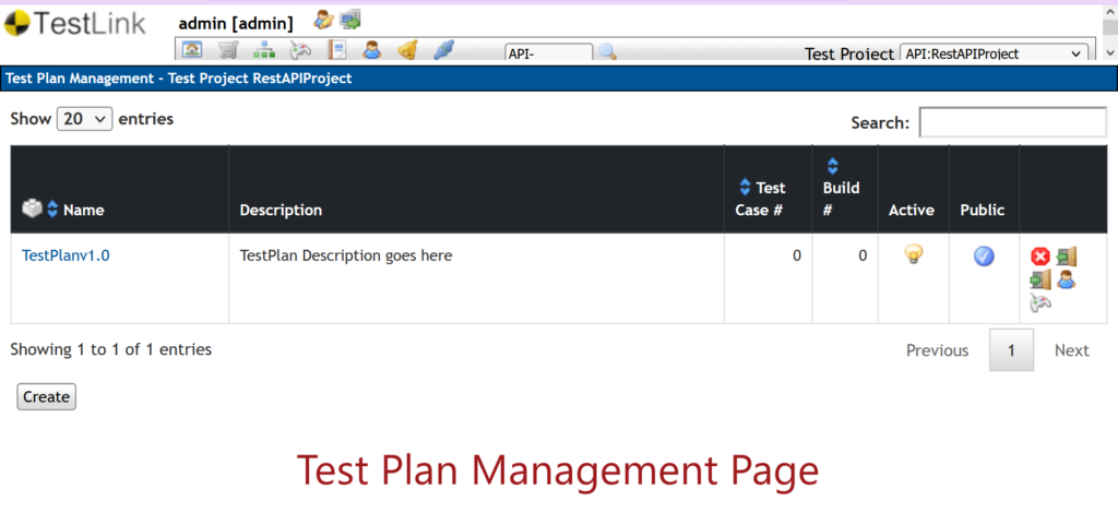Test Plan Management in TestLink - TestingDocs