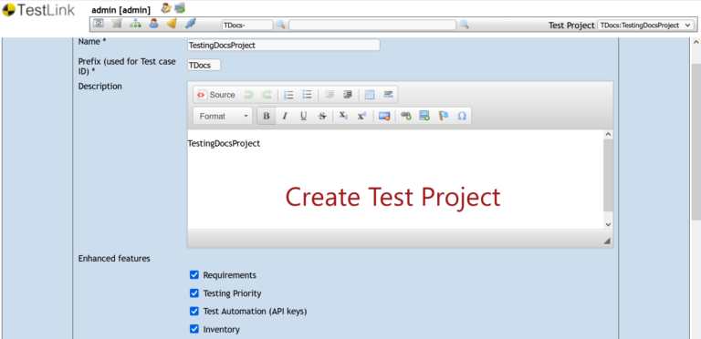TestLink Workflow | TestingDocs