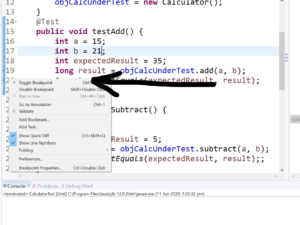 Debug JUnit Tests using IDE - TestingDocs