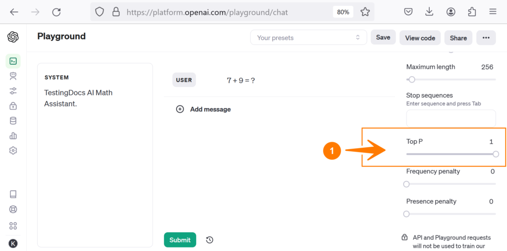 Nucleus/ Top_p Sampling - TestingDocs