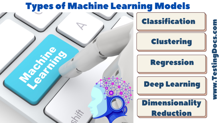 Types of Machine Learning Models - TestingDocs