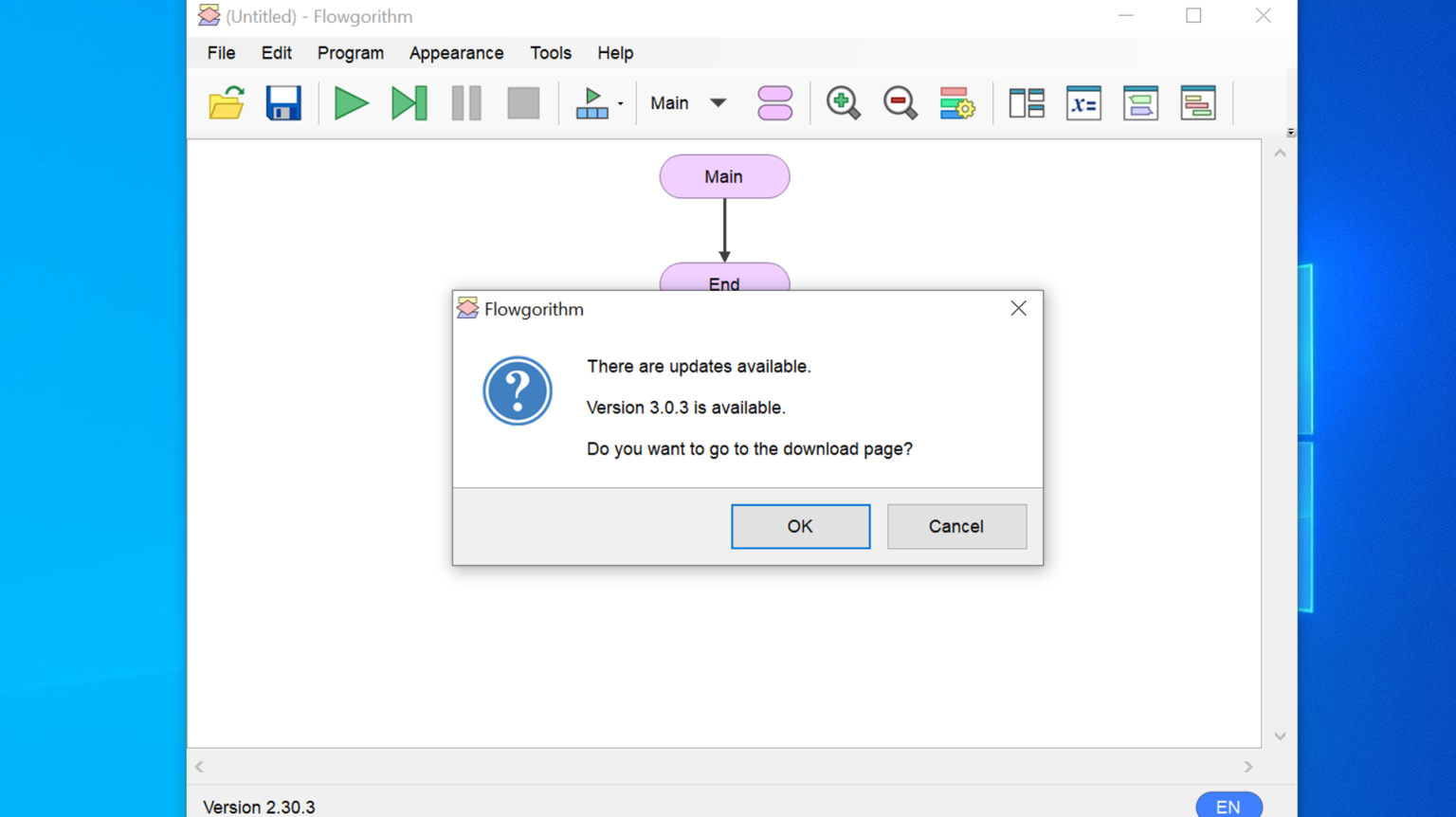 Update Flowgorithm Software | TestingDocs