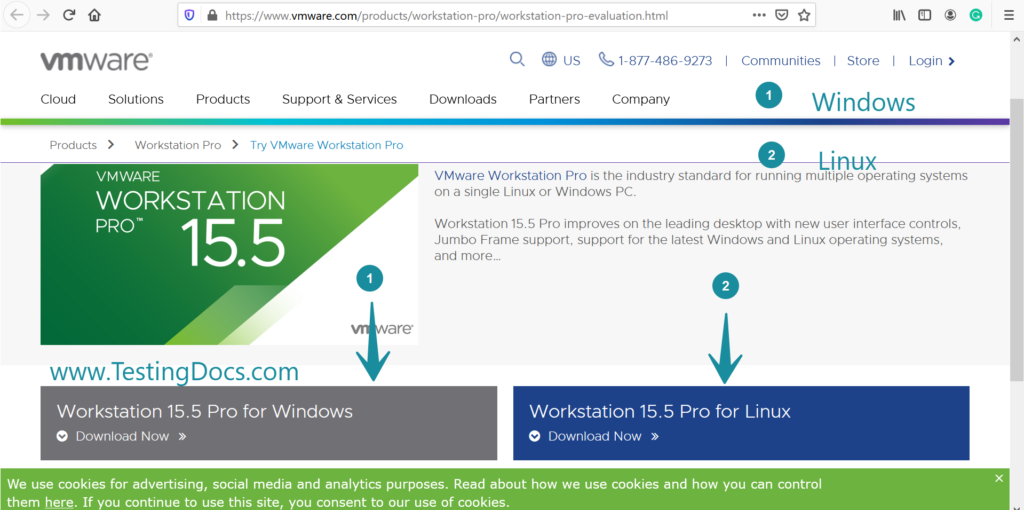 Download & Install VMWare Workstation on Windows - TestingDocs.com