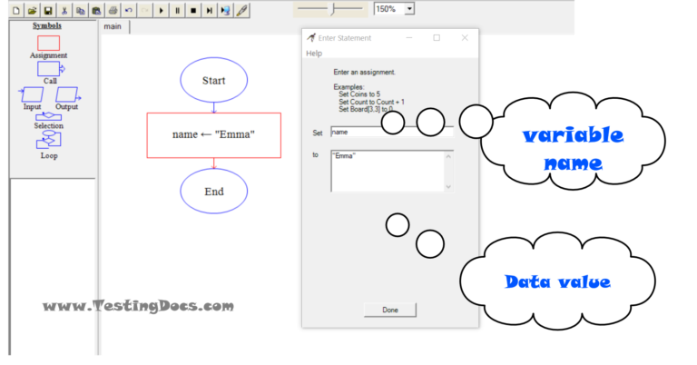 Variables in Raptor Flowchart - TestingDocs