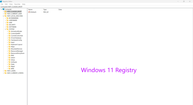 How to Edit the Windows 11 Registry? | TestingDocs