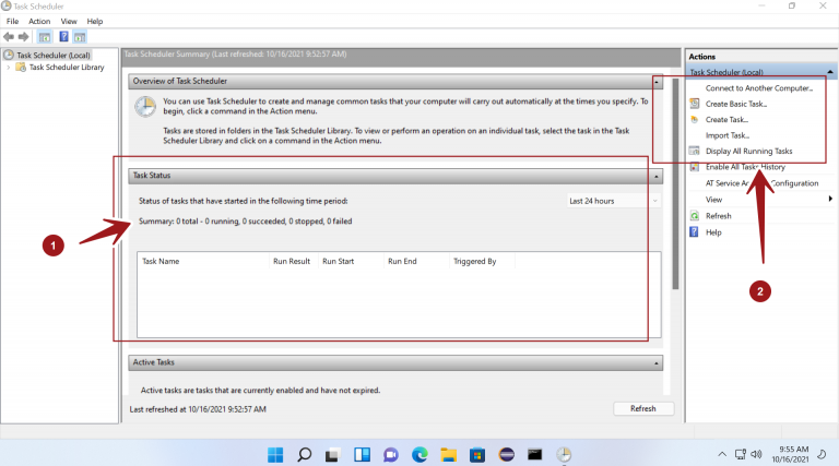 Windows 11 Task Scheduler - TestingDocs