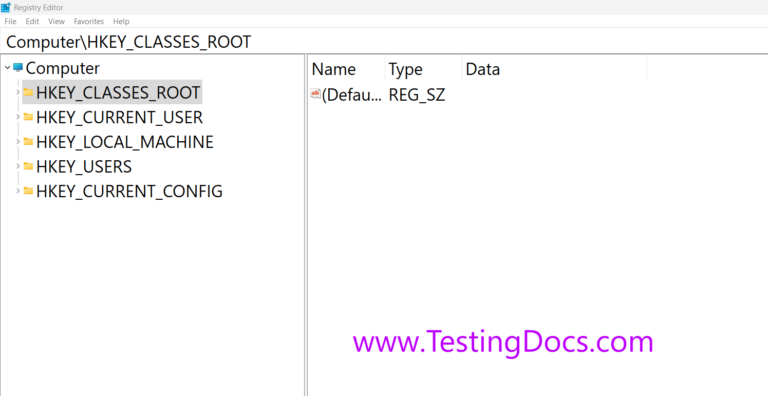 How to Edit the Windows 11 Registry? - TestingDocs