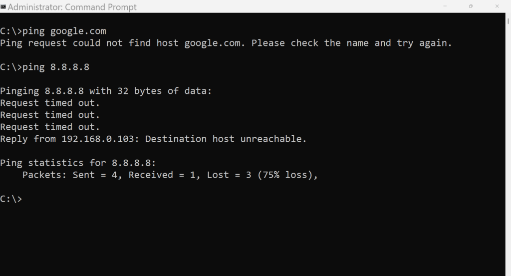 Windows ping Command - TestingDocs